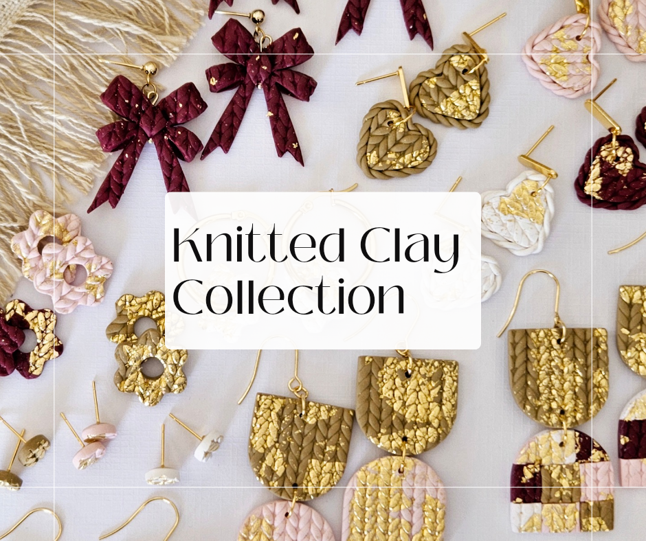 River and Hill Handmade Polymer Clay Earrings